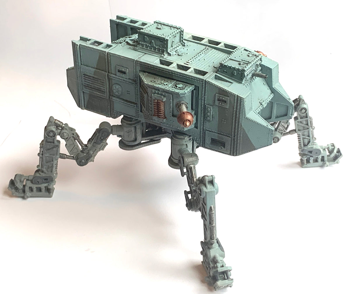 Diesel Punk 46 - MKIV Allied Quad Tesla Walker – little-metal-spaceships